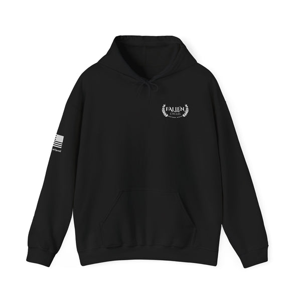 Unisex Hooded Sweatshirt - "Wings" – Fallen Cycles